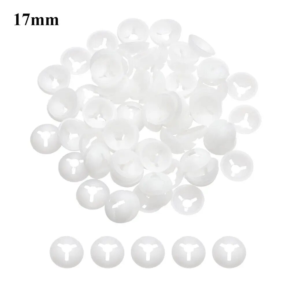 Пластиковые глазные шайбы 17mm, 100 шт
