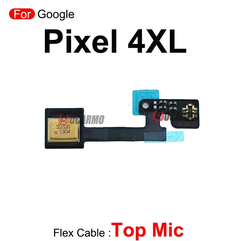 Нижний микрофон для Google Pixel 4xl 6 2 4 XL 3XL, верхний Микрофон для телефона Pixel 4XL-top mic