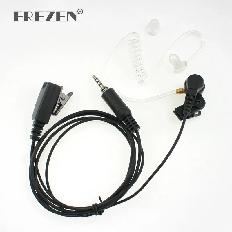G-Ear Hook гарнитура Скрытая Акустическая трубка наушник с воротником клипса наушники для рации Yaesu Vertex VX-6R 7R 6E радио