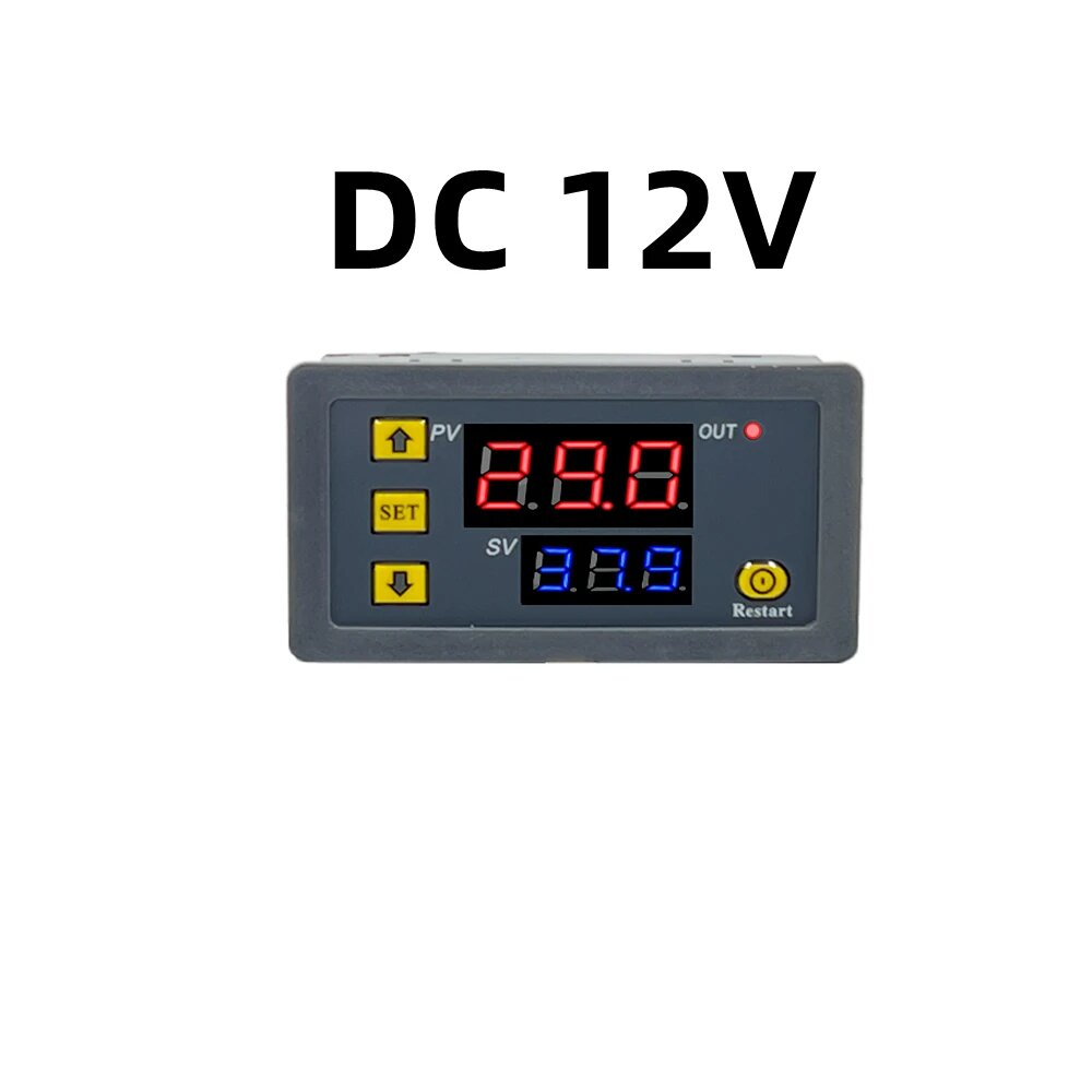 Цифровое реле задержки времени Digital Time Delay Relay DC 12V