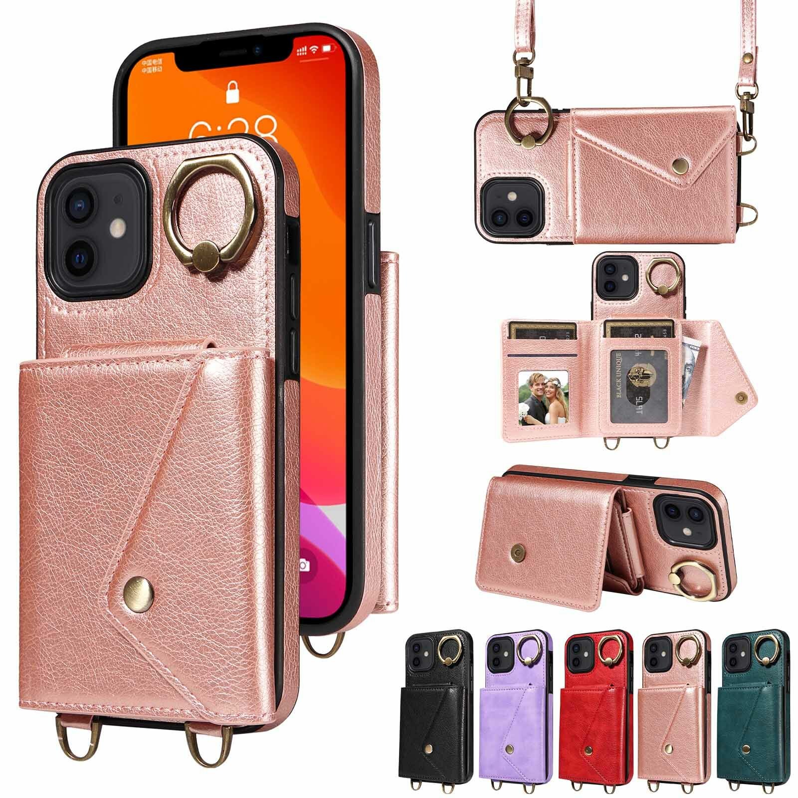 Чехол для для Apple iPhone 12 Pro (на айфон 12 про) кожаный с отделением для карт на Накладка с картхолдером, Новый продукт