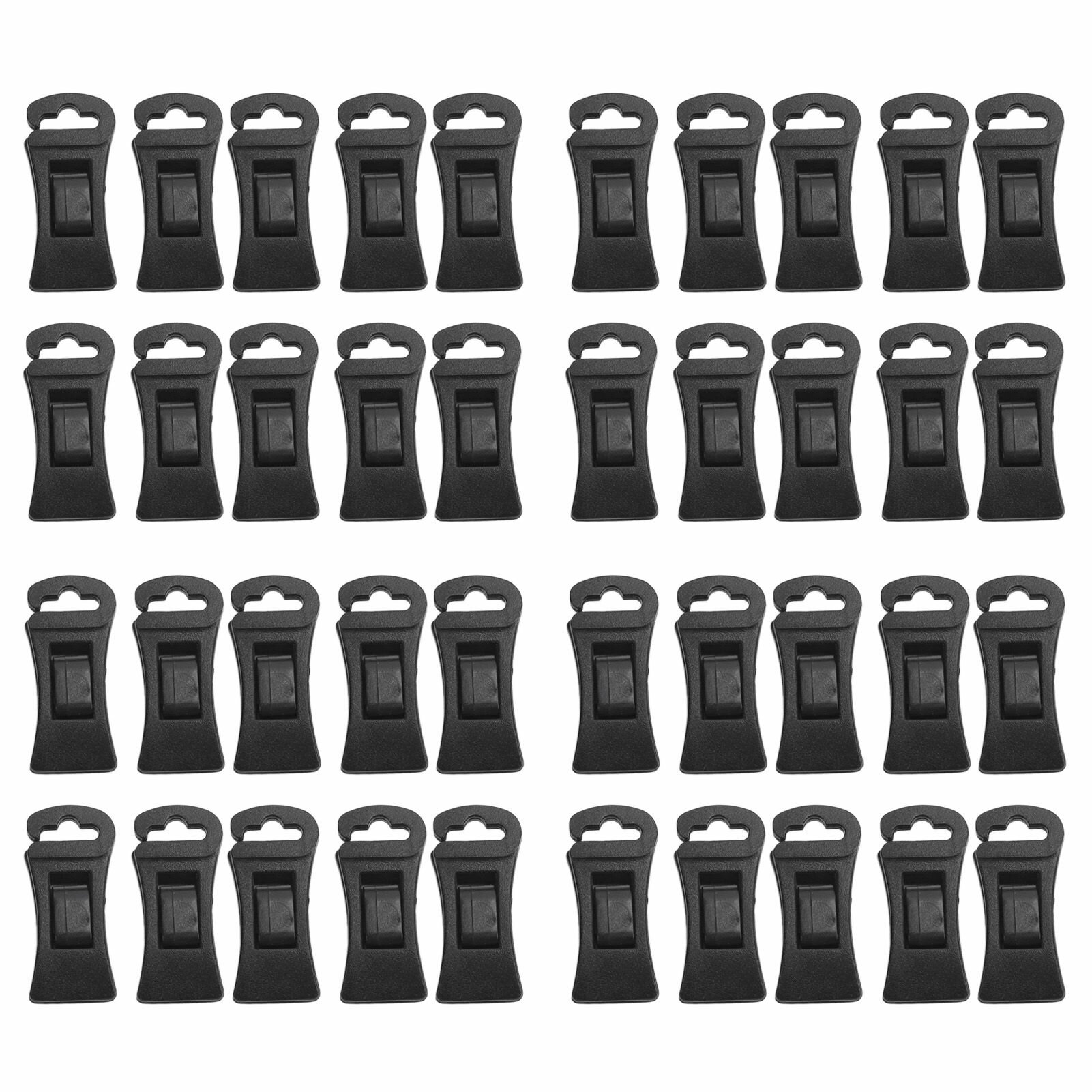 40 шт. пластиковые нескользящие прищепки для носков, зажимы для белья с подвесными крючками для стирки, стиральной машины, сушилки