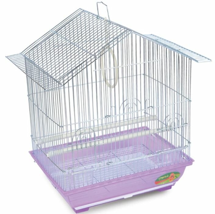 Triol Клетка для птиц, цинк, 34,5*26*44 см (1601 Z) 1.6 кг