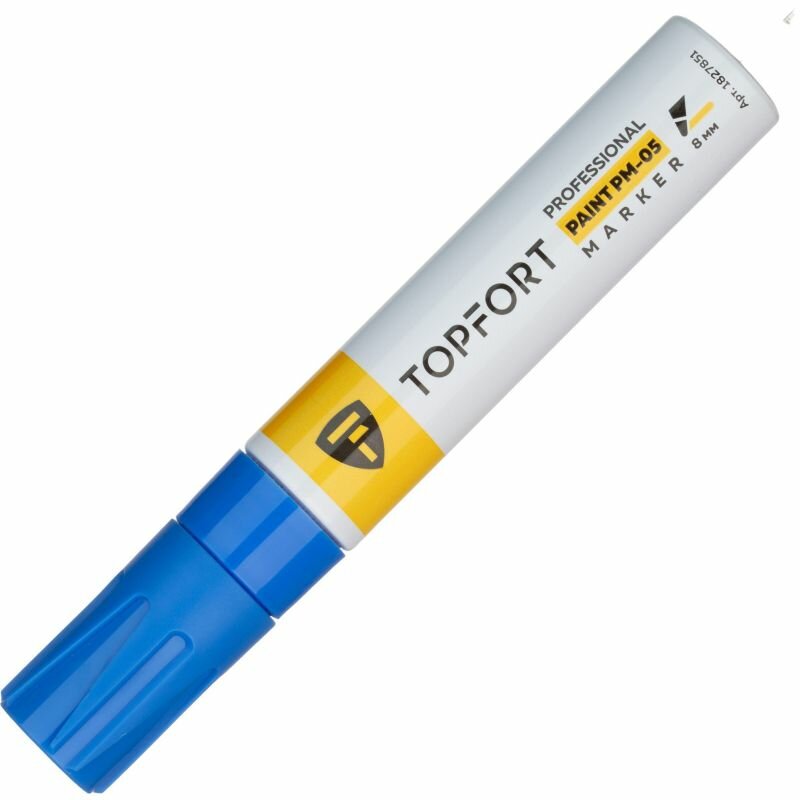 TOPFORT Маркер лаковый Paint 8 мм синий
