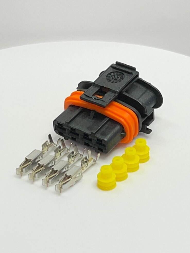Разъем (колодка, фишка) 4 контактный (4 pin) 1928404745 368162-1 катушки зажигания Volvo S60 S70 S80 XC90
