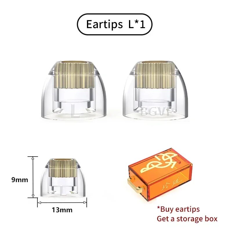 BGVP Ear Tips L*1, Цвет: L 1pair