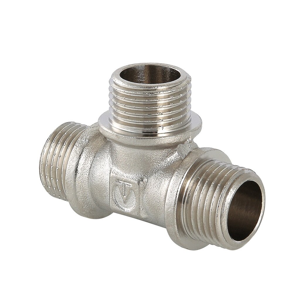 Сантех VALTEC фитинг тройник 1/2 нар.-нар.-нар. VTr.131. N.0004 ЛОТ 2 шт