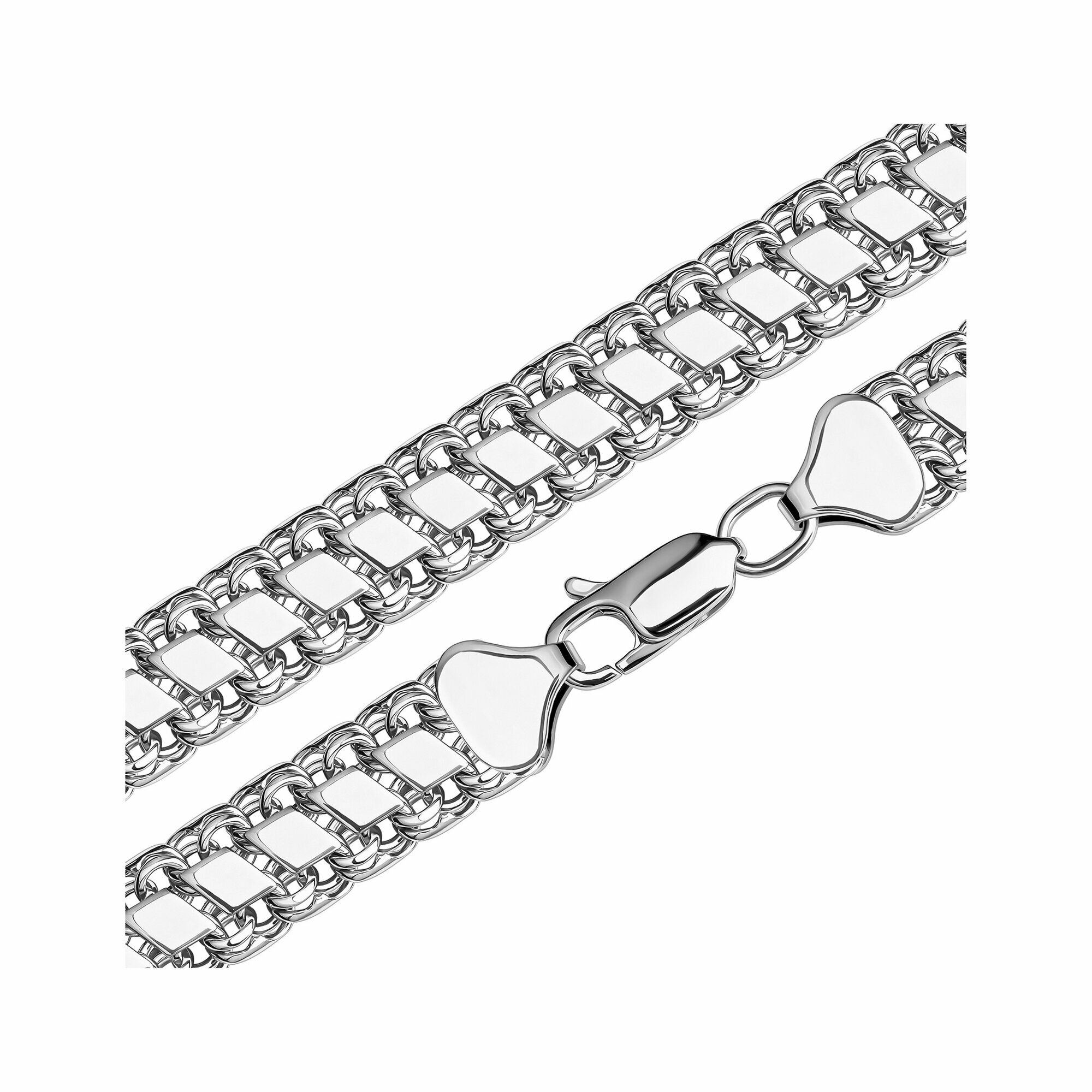 Браслет Diamant online, серебро, 925 проба, родирование