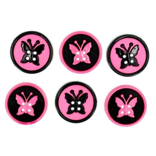 Пуговицы Dress It Up "Бабочки" декоративные, пластик