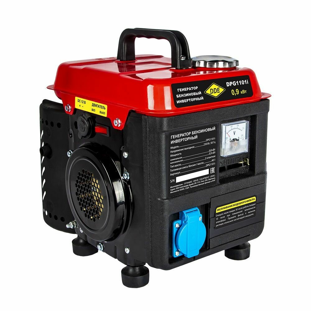 Генератор инверторный DDE DPG1101i 0,8 (0,9) кВт