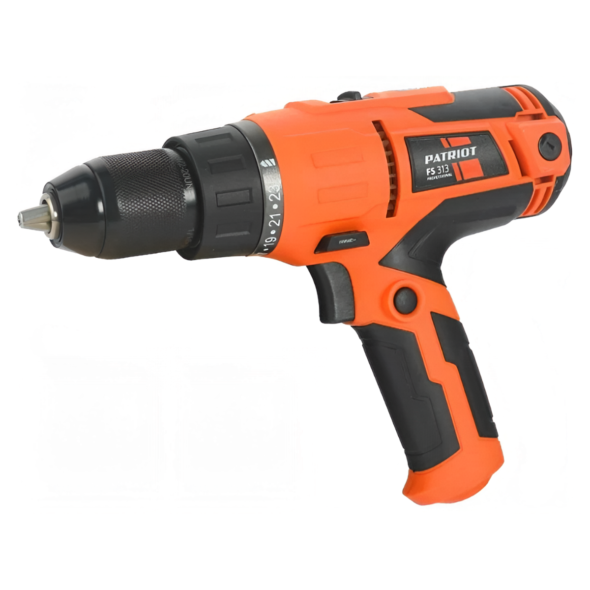 Дрель-шуруповерт Patriot FS 313, от сети, мощность 300Вт, 1400 об/мин