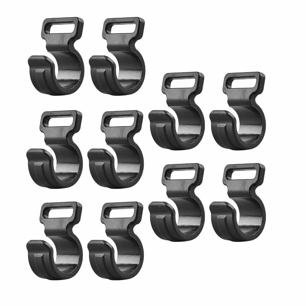 Палатка, Комплект соединительных крючков для палатки (внешний и внутренний) - 10 штук