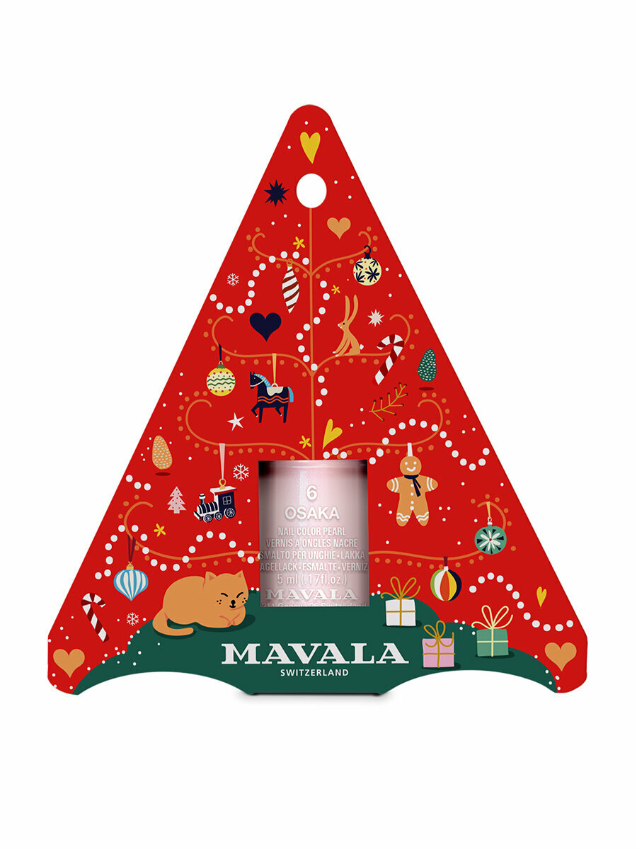 Mavala Лак для ногтей в подарочной упаковке Osaka Jingle 5 мл 9091006JING