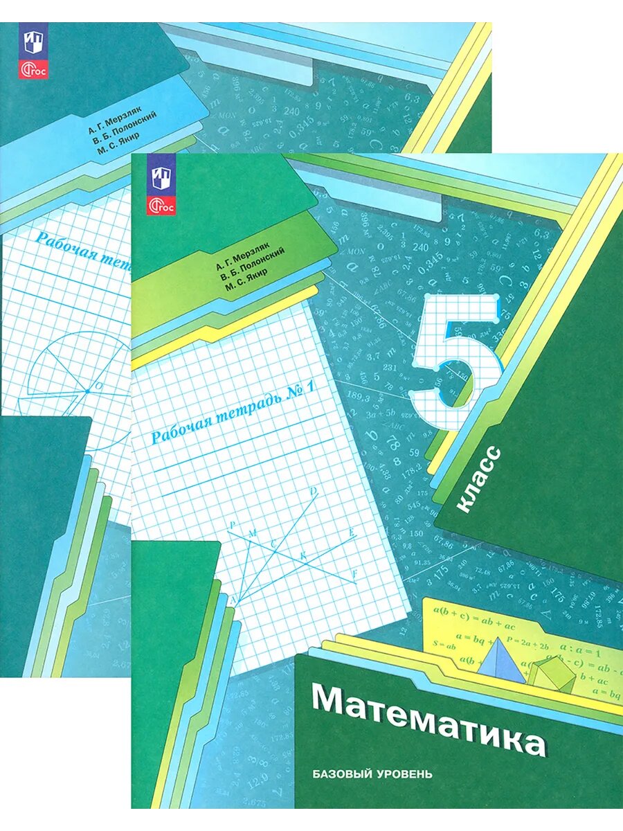 Математика. 5 класс. Рабочая тетрадь. Базовый уровень