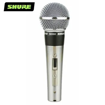 Shure Микрофон для живого вокала 565SD, серебристый