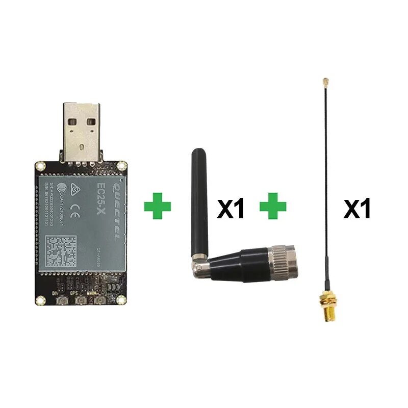 Quectel EC25-EUX CAT4 LTE USB-модем с антенной