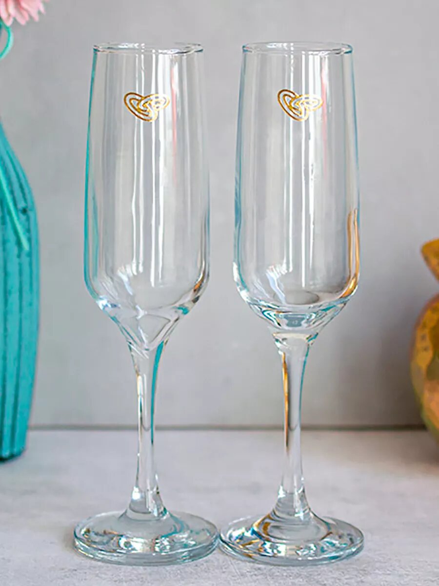 Свадебные бокалы для битья фужеры для шампанского молодожен