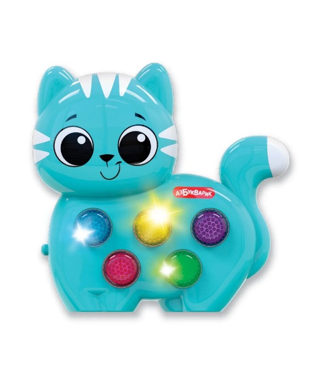 Музыкальная игрушка Азбукварик Любимые Веселушки. Котенок 3129