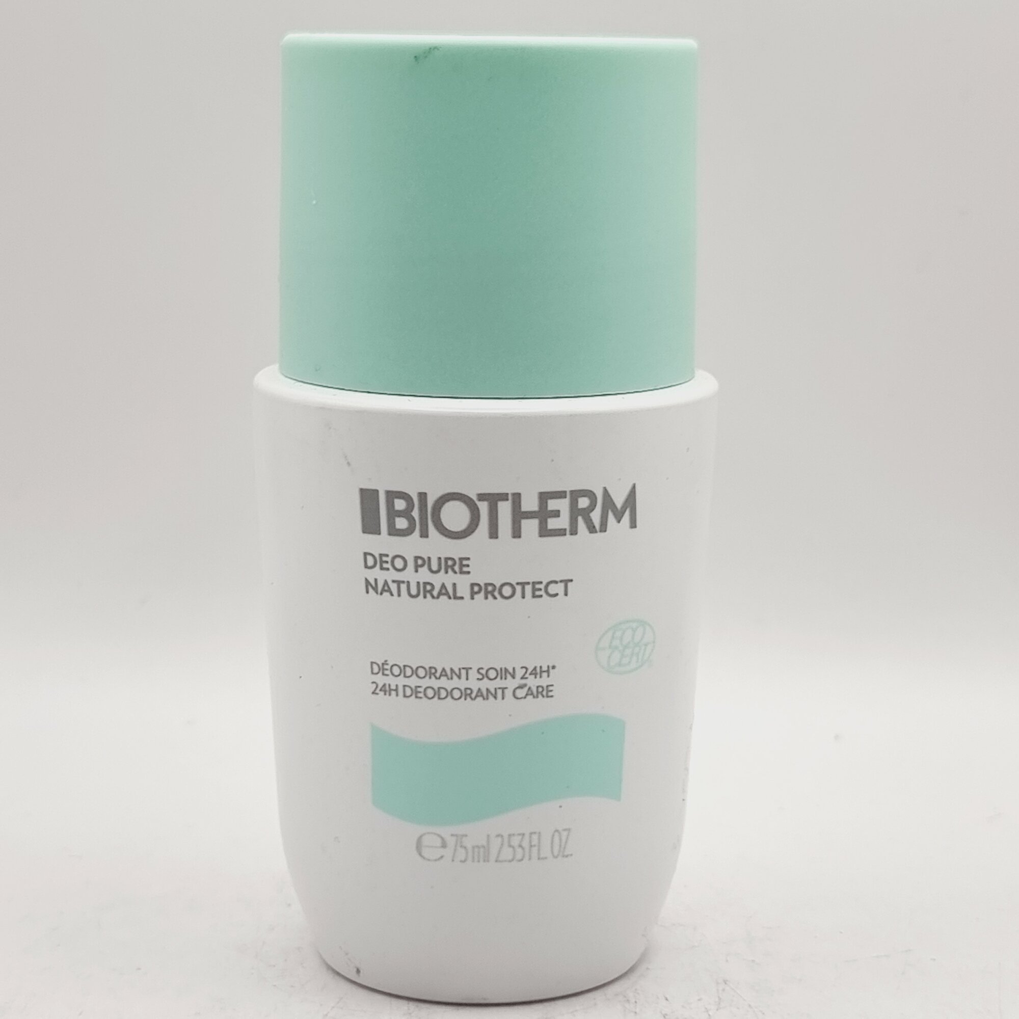 Biotherm Шариковый антиперспирант Pure Natural Protect 24 часа, с алоэ вера, 75 мл (из Финляндии)