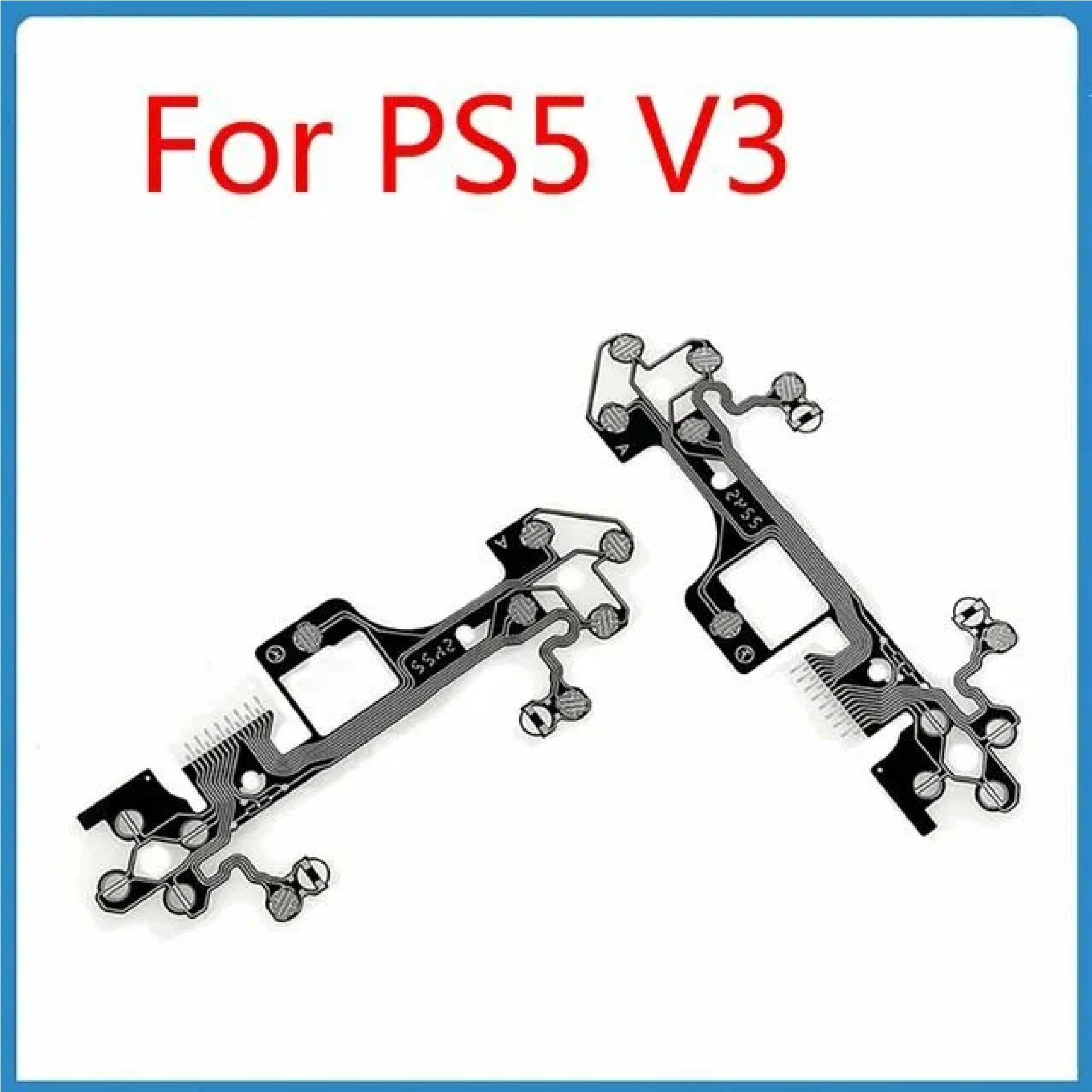 Шлейф Sony для геймпада PS5 DualSense V3.0 , пластик, чёрный