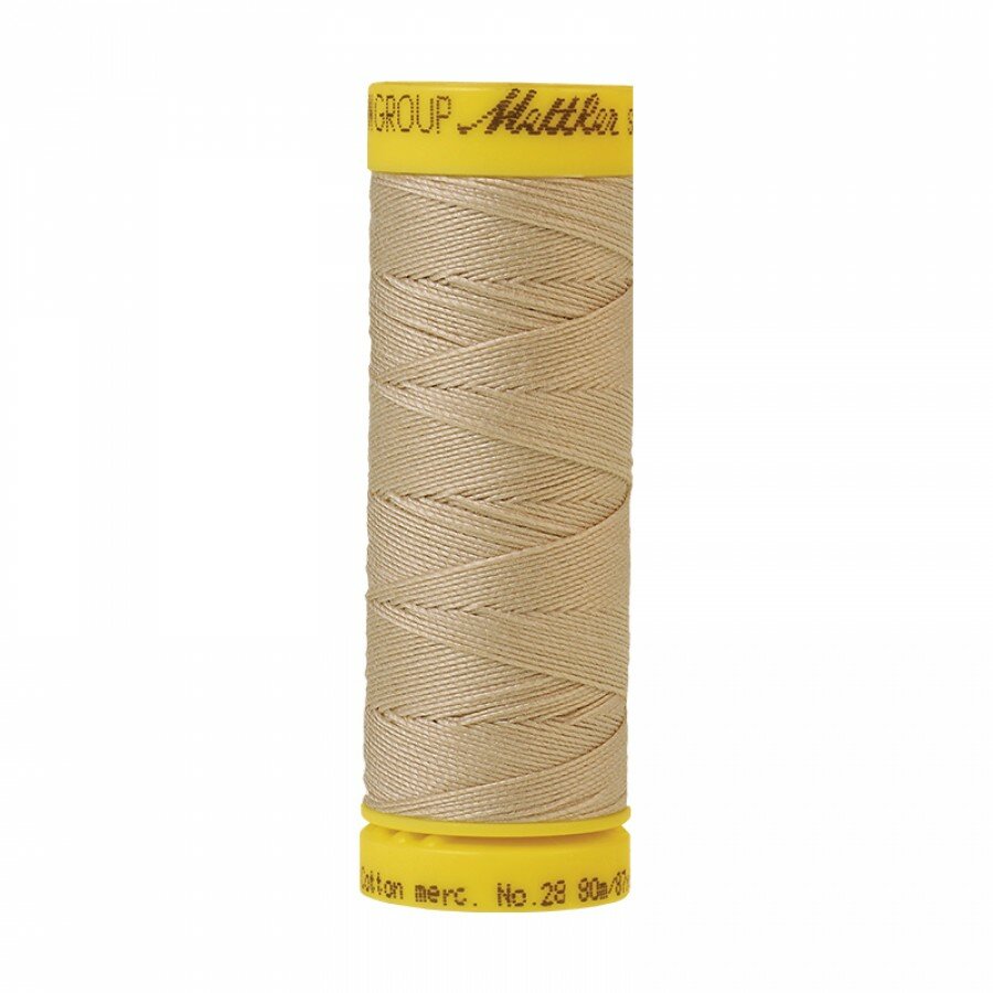 Нить хлопок отделочная SILK-FINISH COTTON 28, 245 м 1000 Eggshell