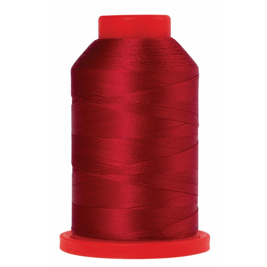 Оверлочная полупрозрачная нить, AMANN GROUP METTLER, SERALENE, 2000 м 0504 Country Red