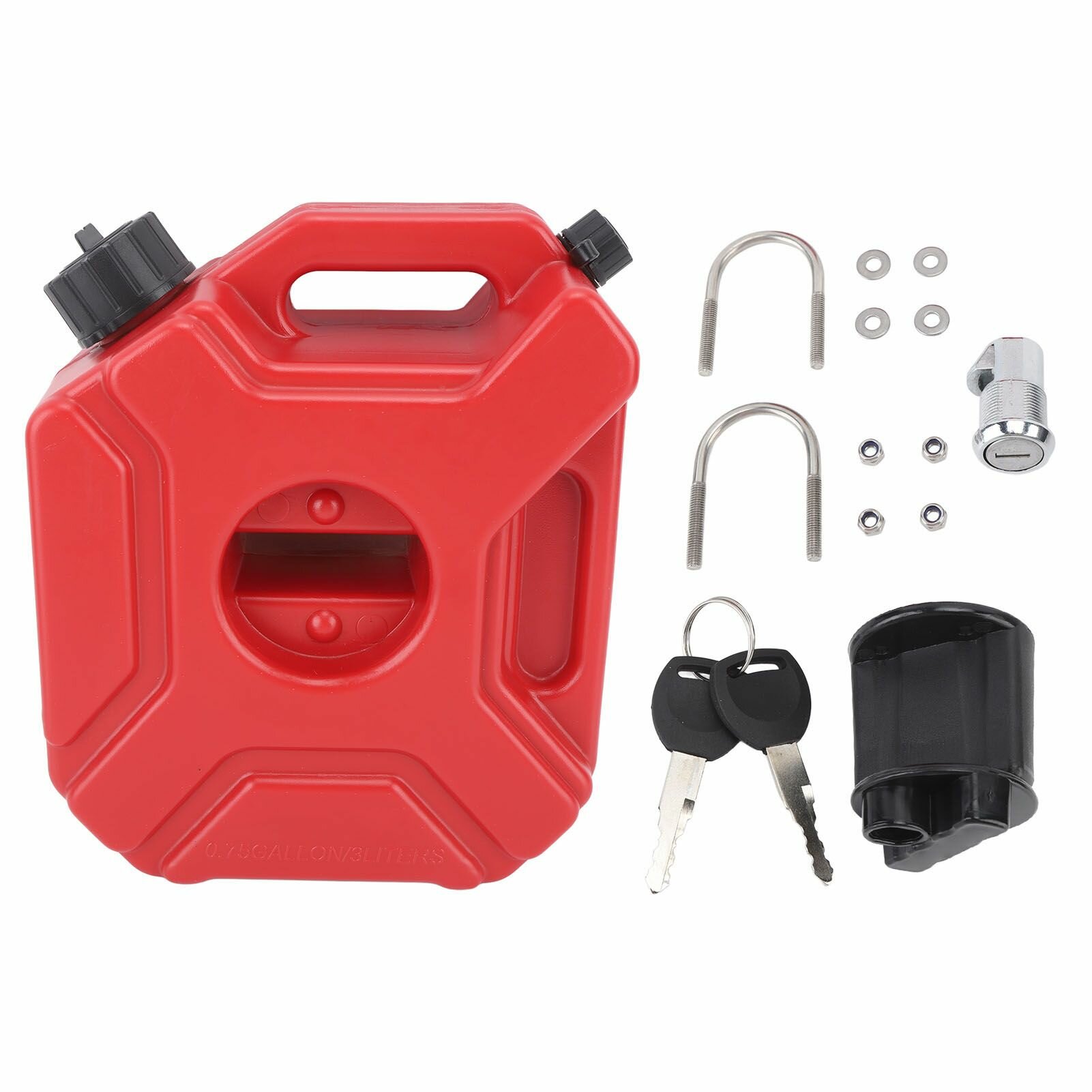 Топливный бак 3л с кронштейном для мотоциклов/ATV