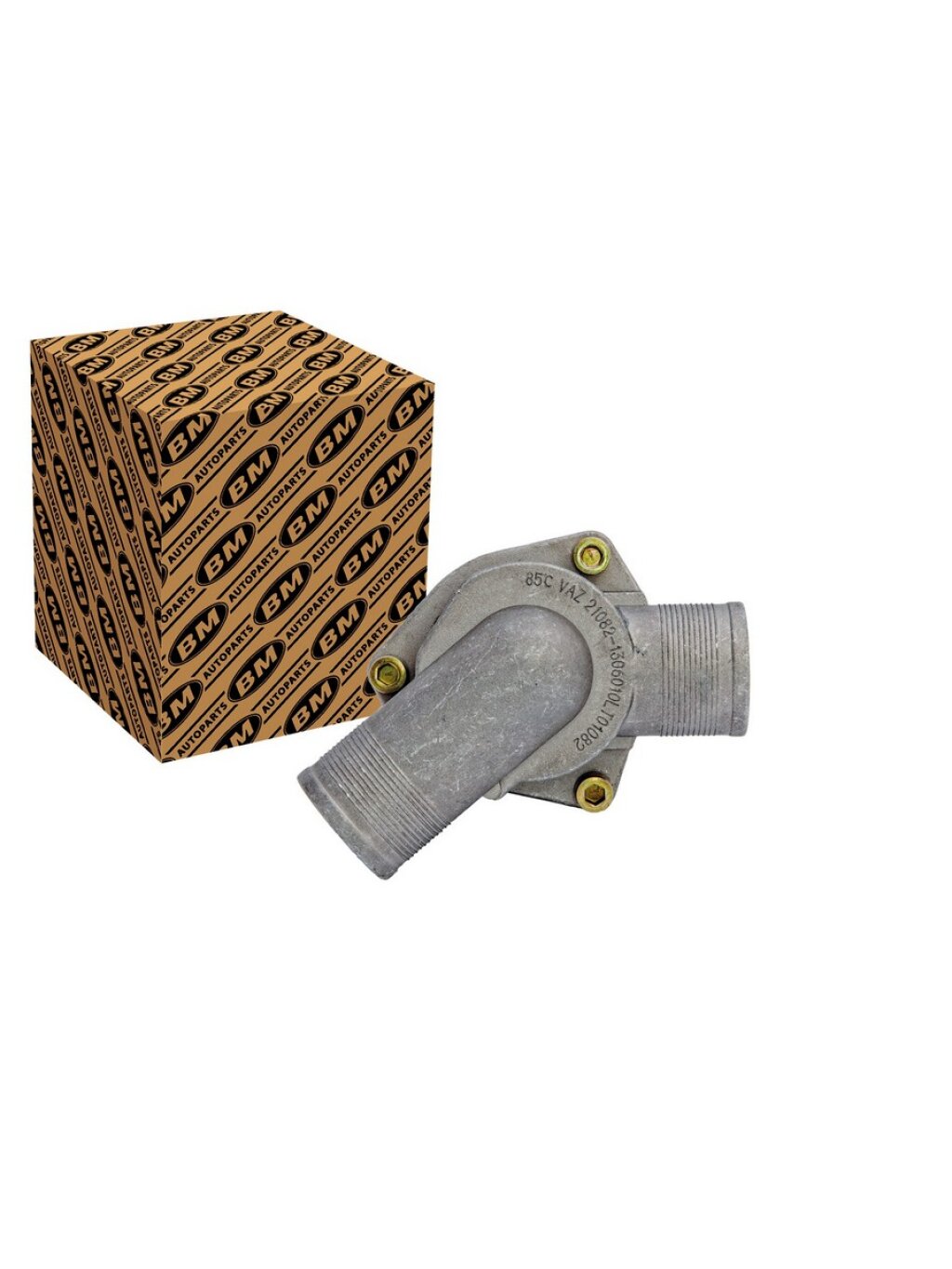 Крышка термостата для а/м ВАЗ 21082 "BM" с термоэлементом