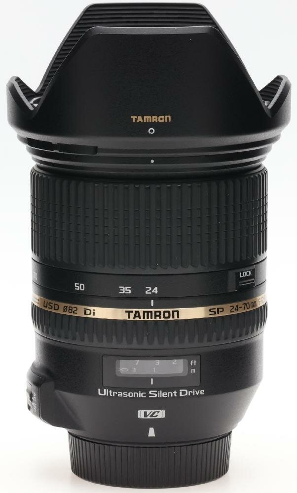 Объектив комиссионный Tamron SP 24-70mm f/2.8 Di VC USD Nikon F (б/у, гарантия 14 дней, S/N 075222)