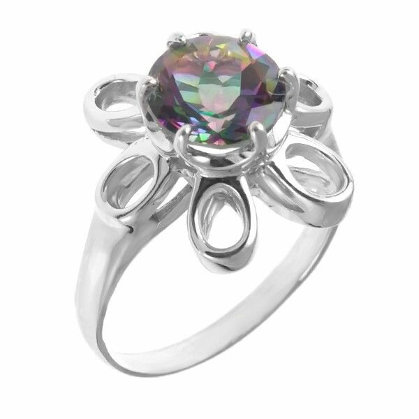 Кольцо тонкое Balex, серебро, 925 проба, родирование