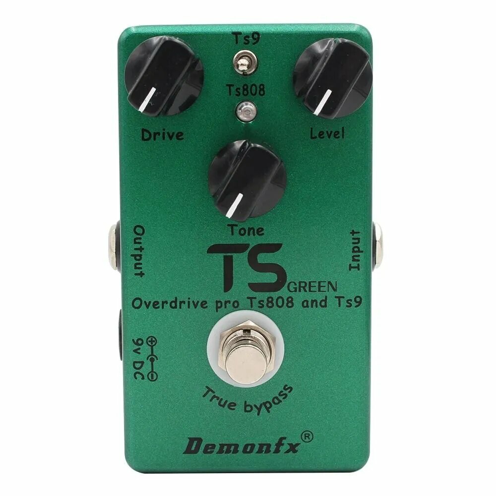 Demonfox Tube Scream Guitar Effects Overdrive Combo Pedal Для Электрогитары Овердрайв И True Buypass С Эффектами Дисторшн