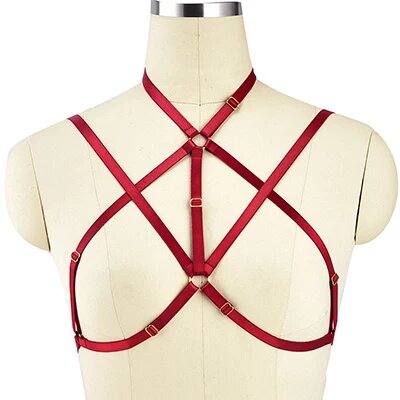 Red Body Harness Belt, Цвет: O0660