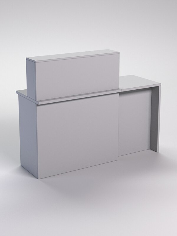 Ресепшн "Лирика" №1-П, Серый. Производитель товара - компания Westcom.