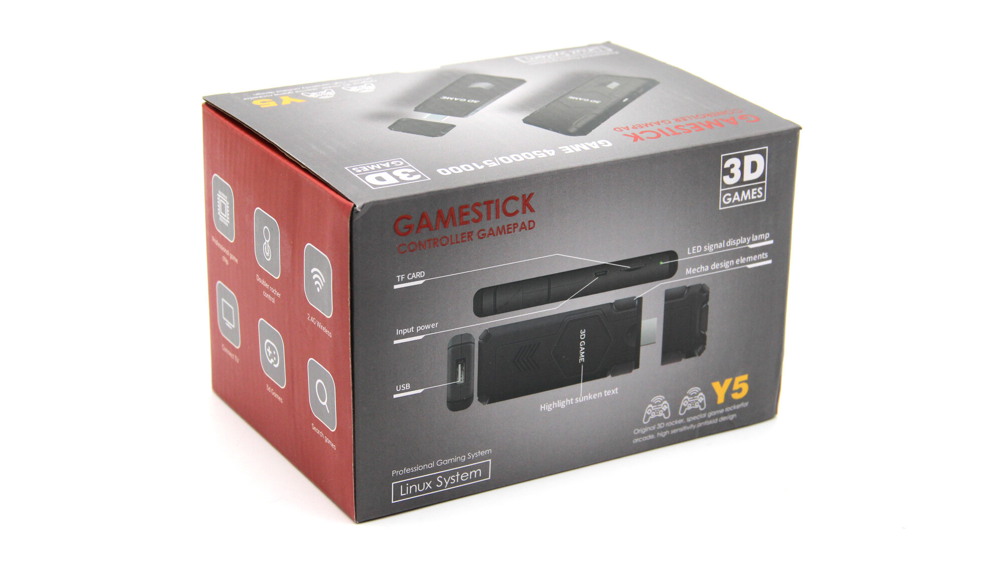 Игровая приставка Sony GameStick Y5, 64 ГБ, 4K разрешение, портативная