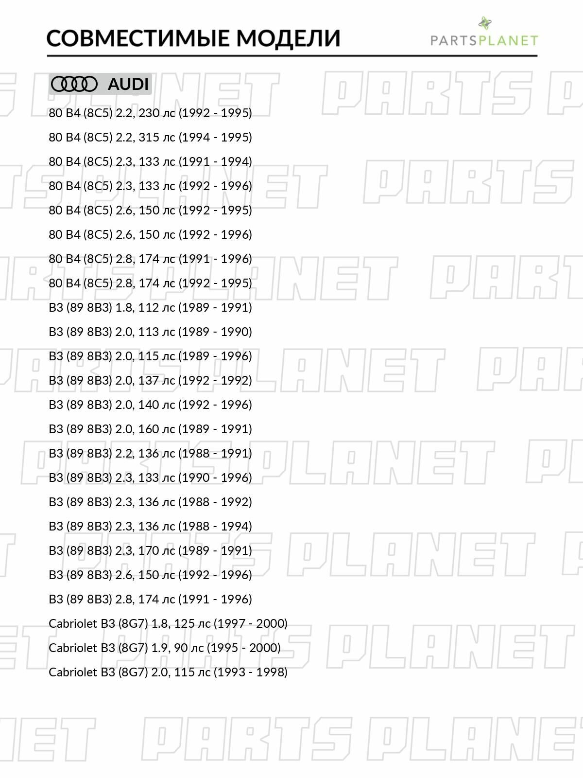 Опора двигателя передняя для Ауди 80 B3, B4, B3, Кабриолет B3 GM-3027 ZEKKERT — фото 1