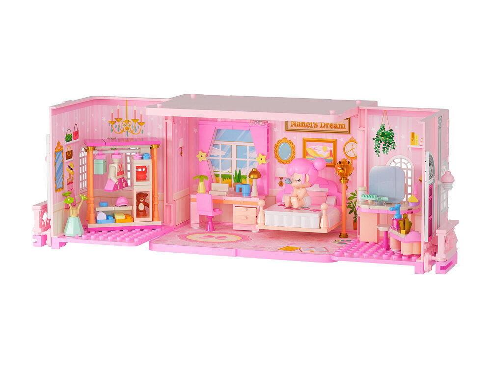 Конструктор JAKI HK132 Конструктор Домик Нэнси: Спальня