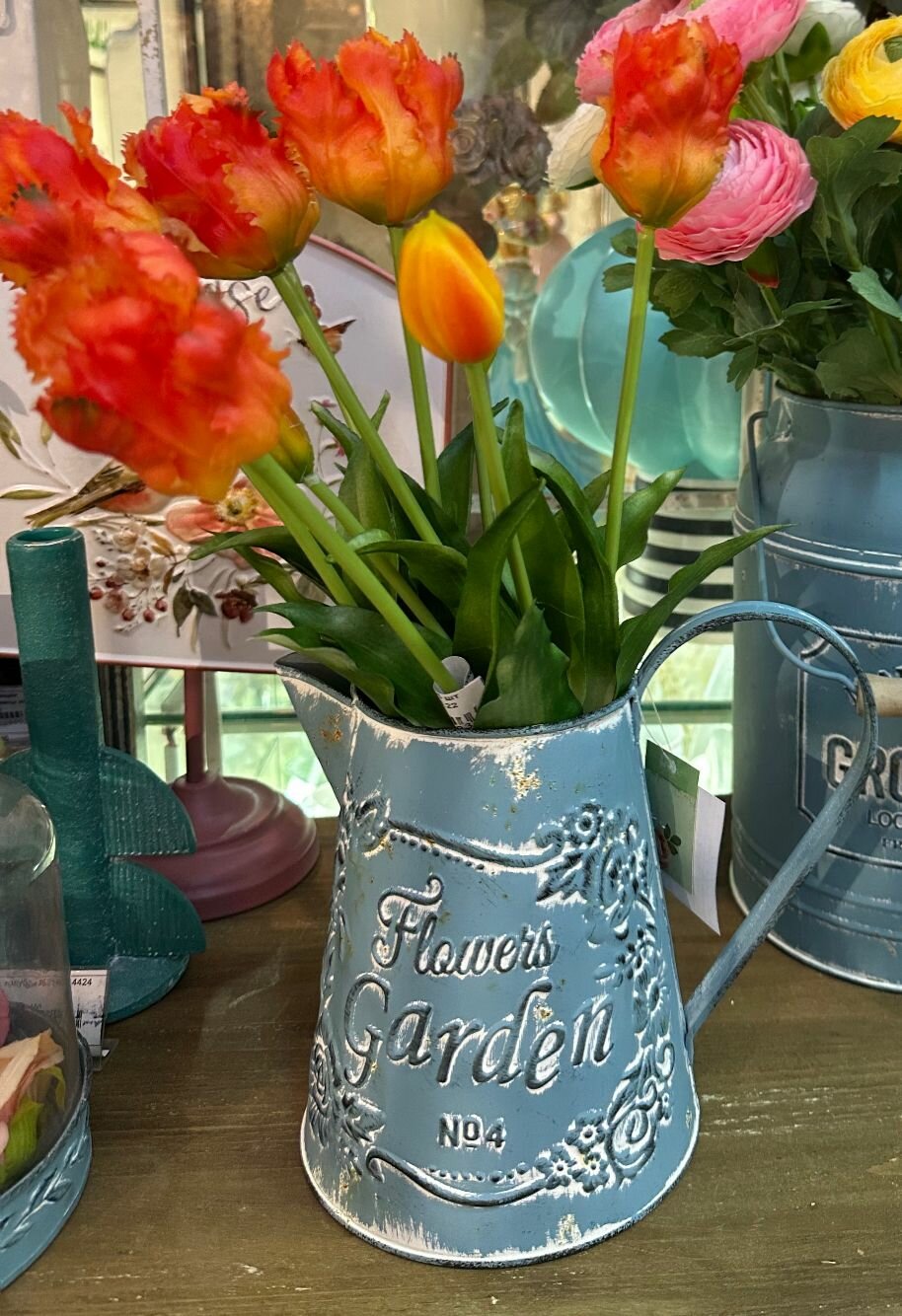 Лейка в стиле Прованс металлическая