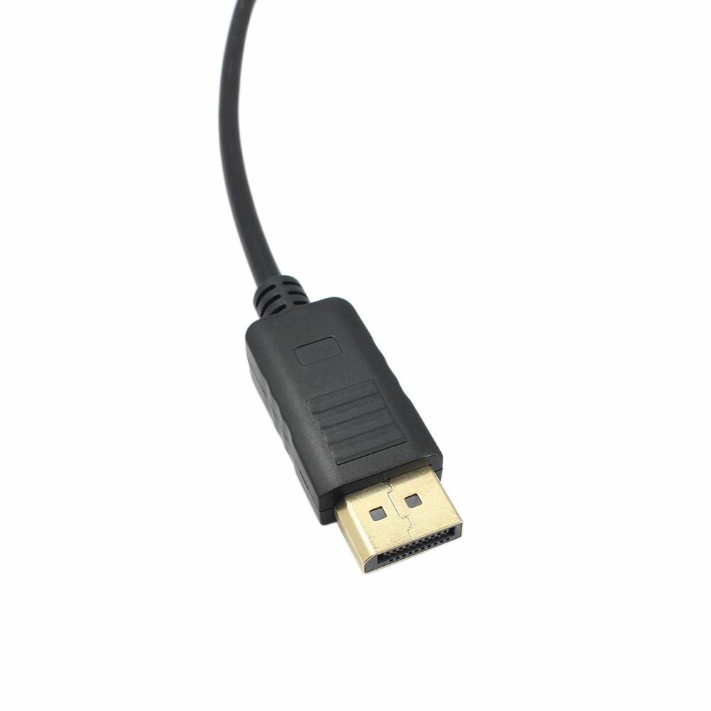 Кабель-адаптер DisplayPort to VGA 1.8 м (черный)