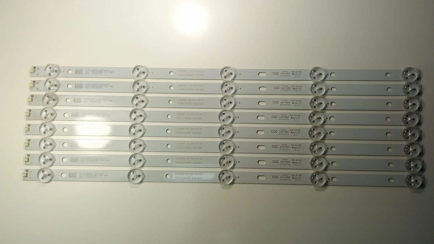 K420WD7 A3 4708-K420WD-A3213K01 CQC 471R1P79 LCD K430WD9 за 1 планку для 43Pft4001/60 Lcd Телевизор Philips LCD, LED подсветка (string стринг светодиодный) арт. 11057