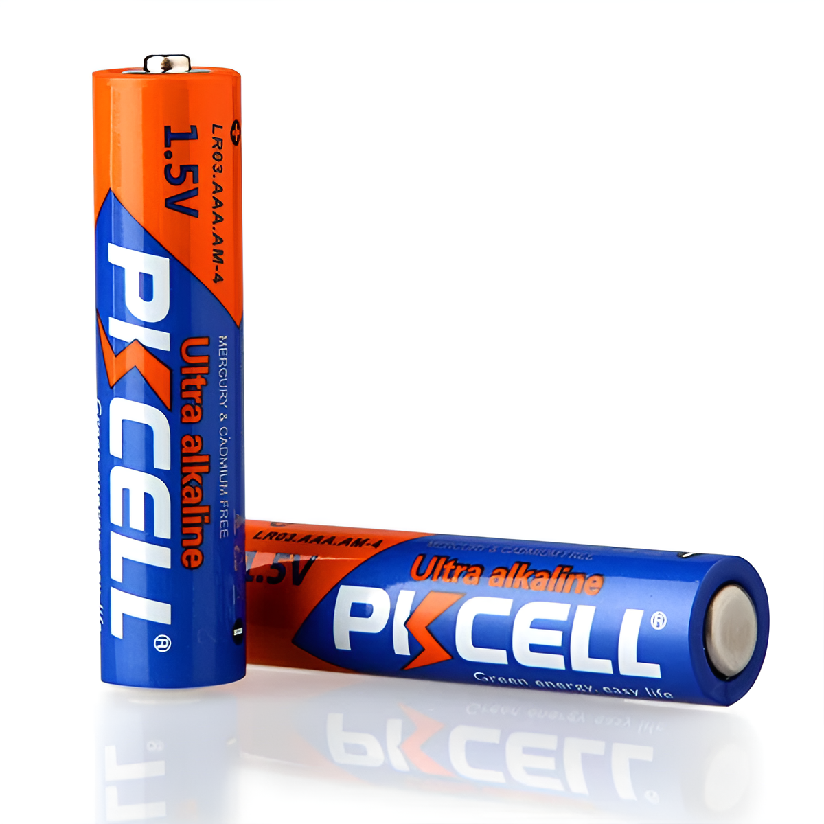 Мизинчиковые щелочные батарейки PKCELL AAA 8 шт в блистере LR03-8B