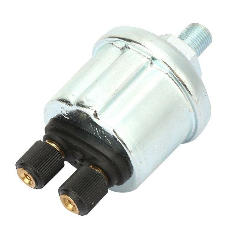 Датчик давления масла 1/8 NPT (1/8 NPTF) Датчик давления масла с яркой двухголовой резьбой (1) для VDO 0-10 бар