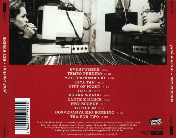 Диск Pink Martini: Hey Eugene (1 CD) — фото 1