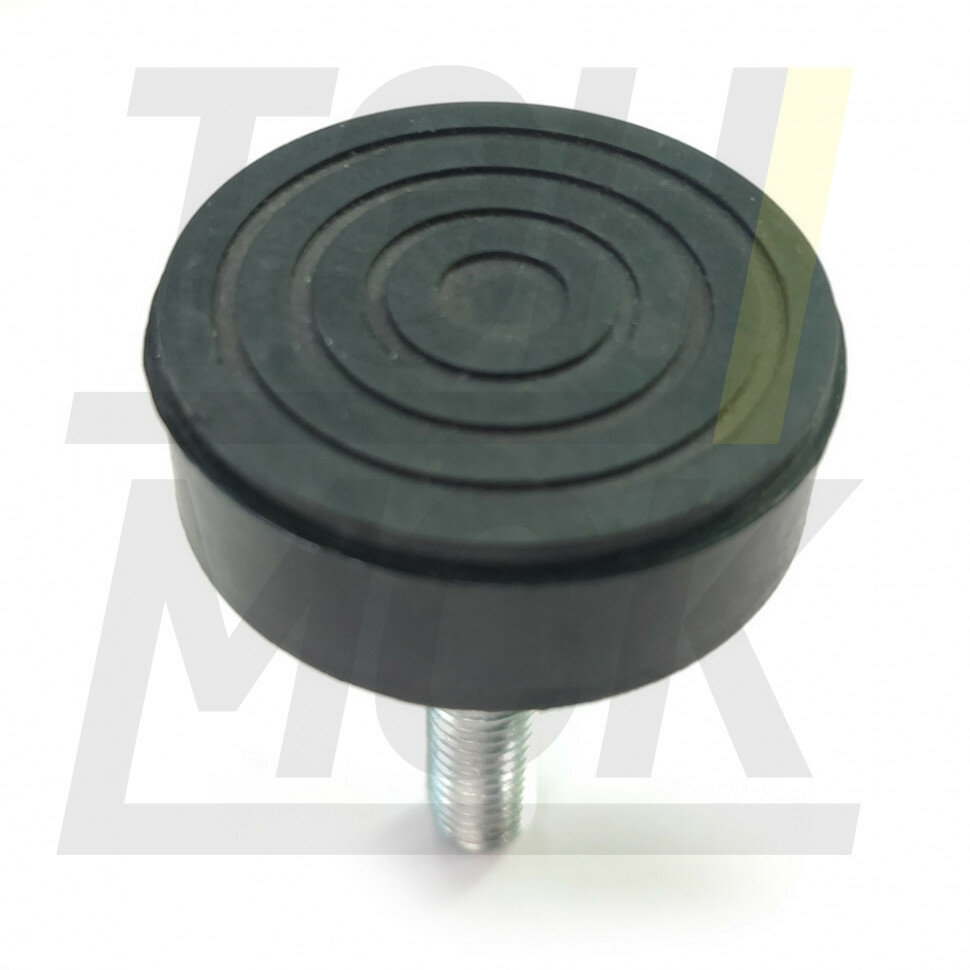 Набор 3 шт Ножка стиральной машины Ariston, Indesit, M8мм, H50мм (03AG102, LFT000UN), KM3AG102