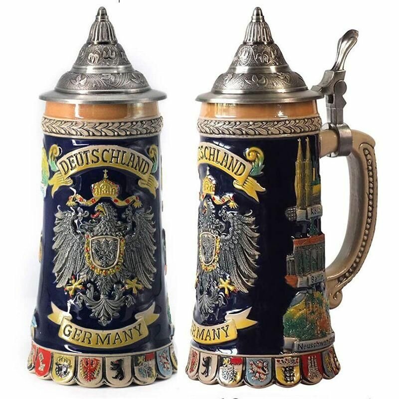 Пивная кружка Немецкая кофейная чашка Мужской подарок__