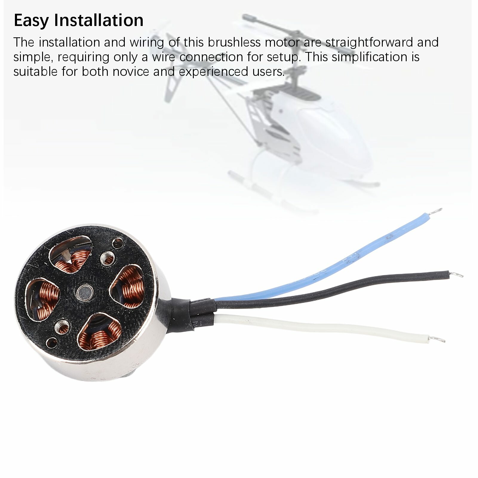 Аксессуар для бесщеточного двигателя для дрона 1503 Бесщеточный двигатель 3,7 В RC Электродвигатель