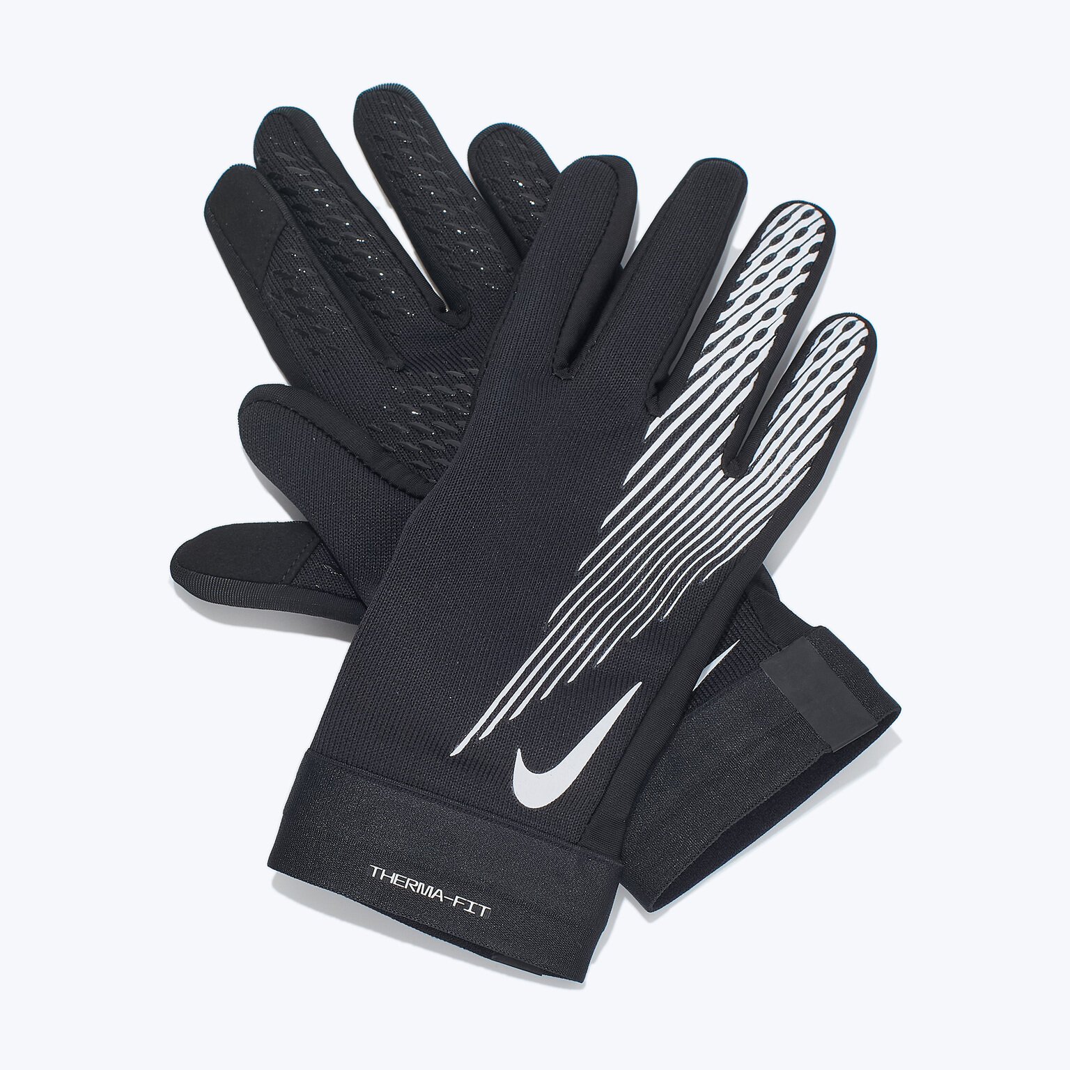 Перчатки тренировочные детские Nike Academy Thermafit HF0547-011, размер M, Черный
