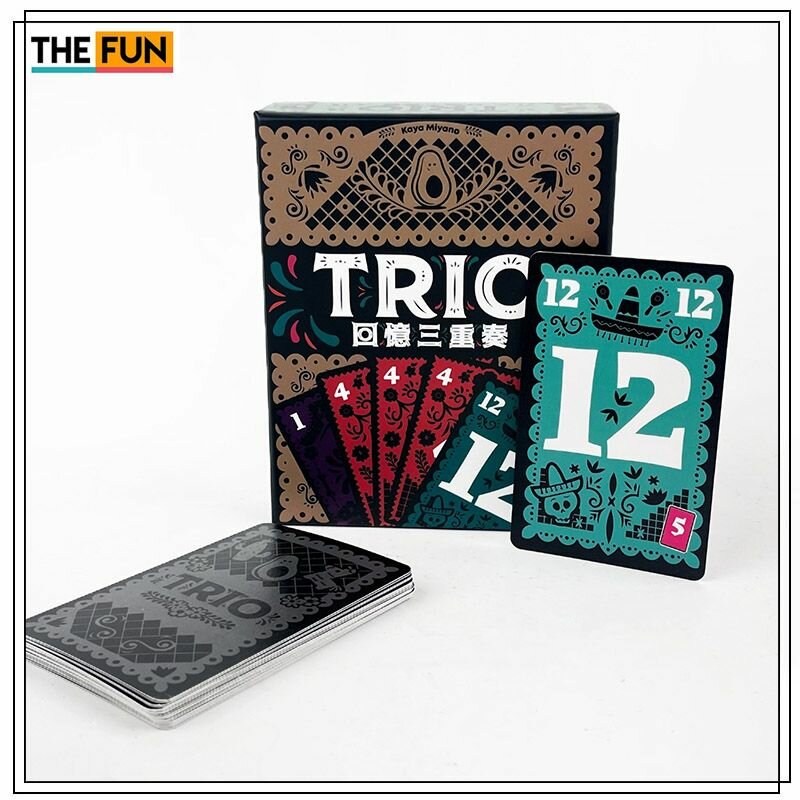 Настольная карточная игра Настольная TRIO Strategy Игра (Карточная) Новая версия игры