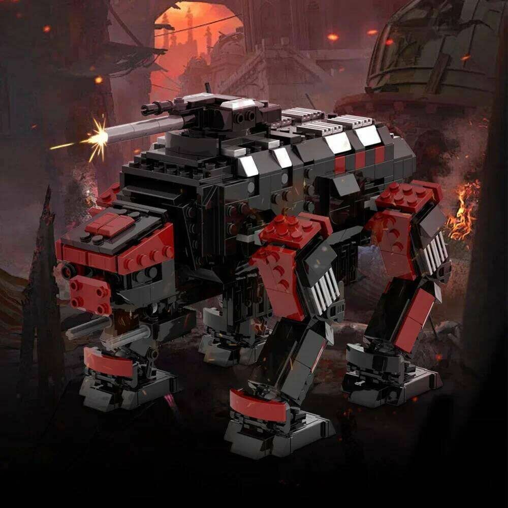 Конструктор Helldivers 2 Автоматический заводской Strider 931 деталей