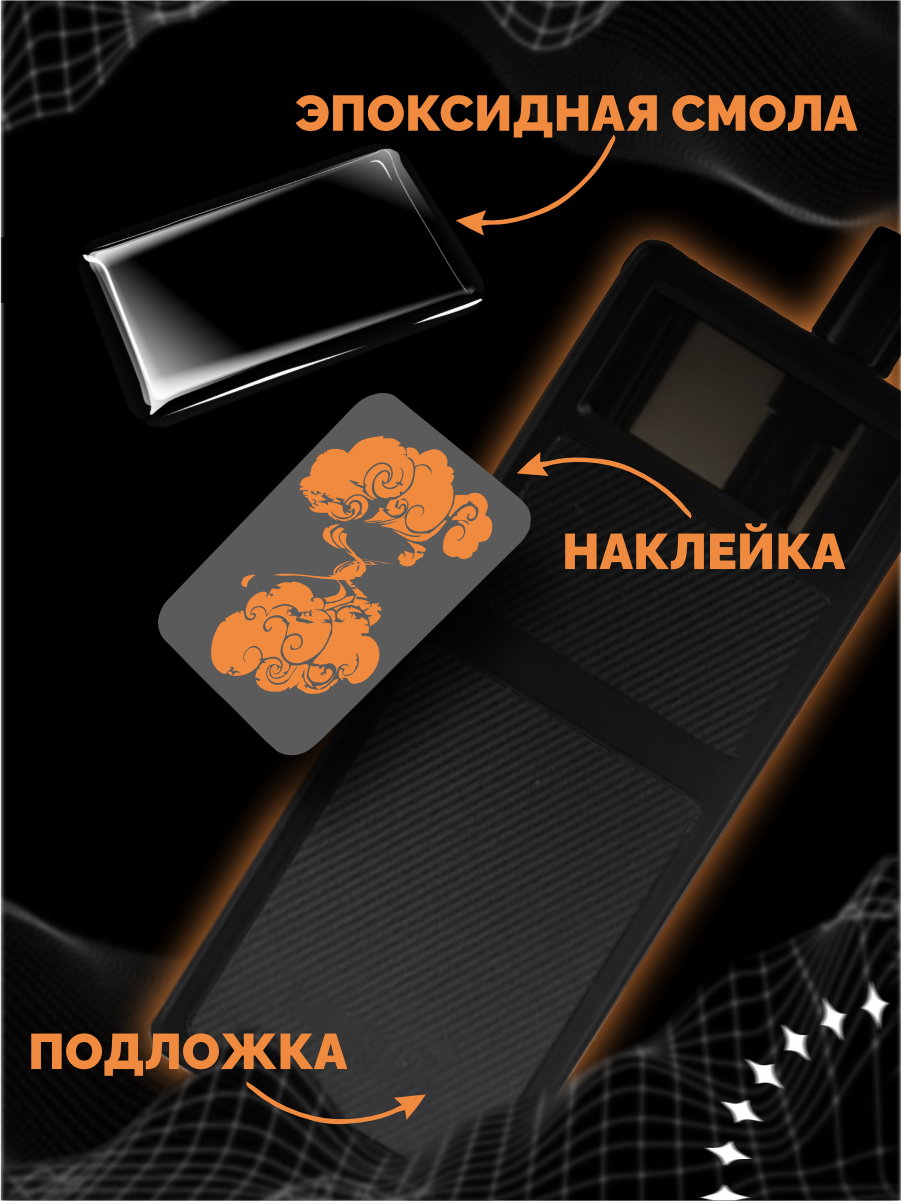 Наклейки 3D стикеры Pasito mini 100 девушек — фото 1