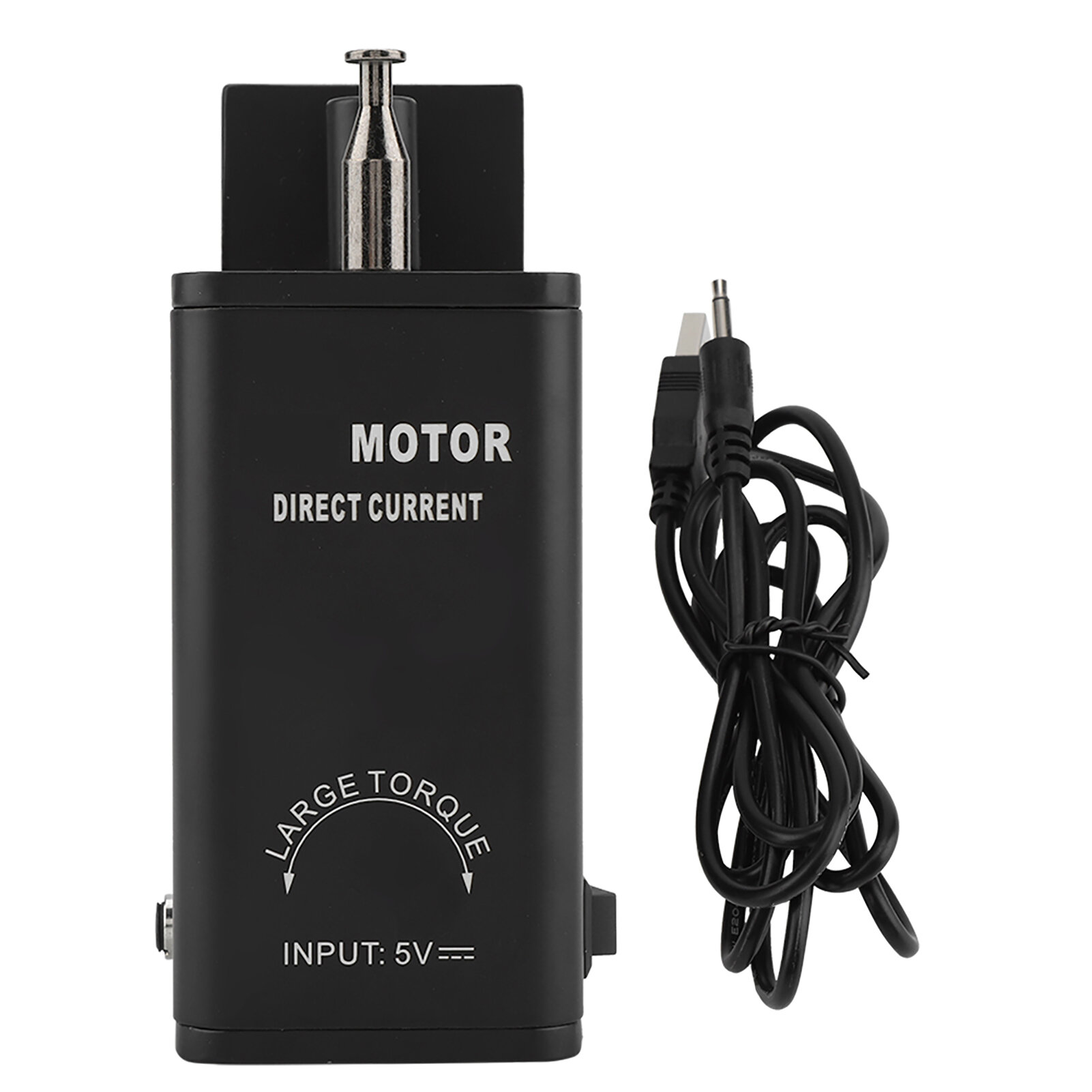 5 В постоянного тока барбекю гриль-гриль с двигателем для жарки с USB-кабелем, для легкого вращения и дымного вкуса, компактный дизайн